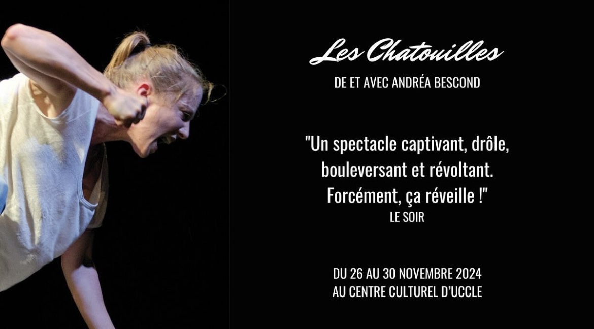 « Les chatouilles » de retour sur scène à Bruxelles ! – ANDREA BESCOND